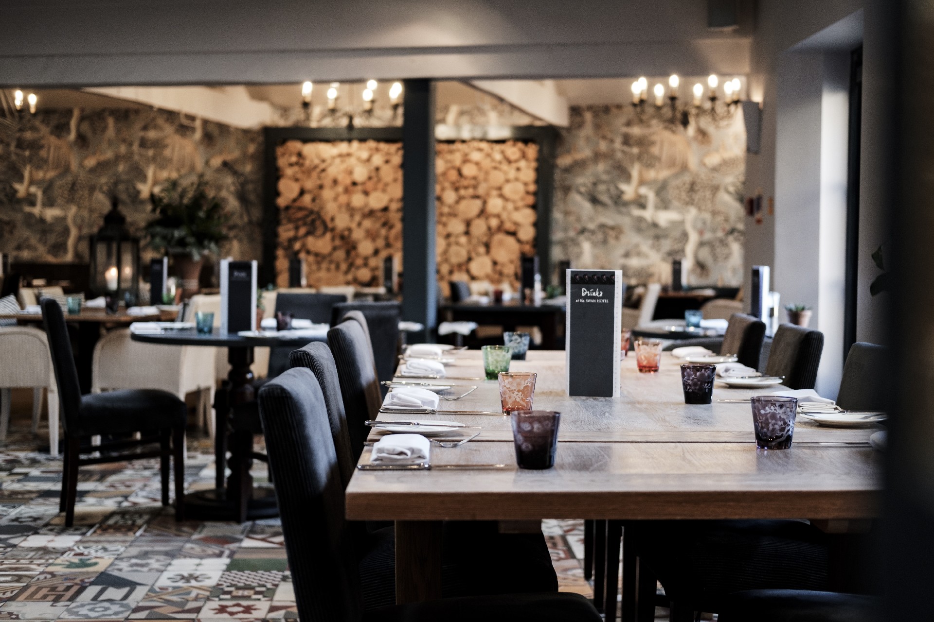 Restaurant in Bibury | The Swan Hotel - Cotswolds